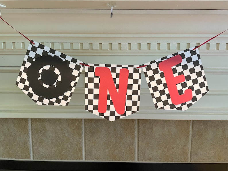 Racing and Racecar Themed Birthday Decorations, Two Fast Birthday Decor ...
