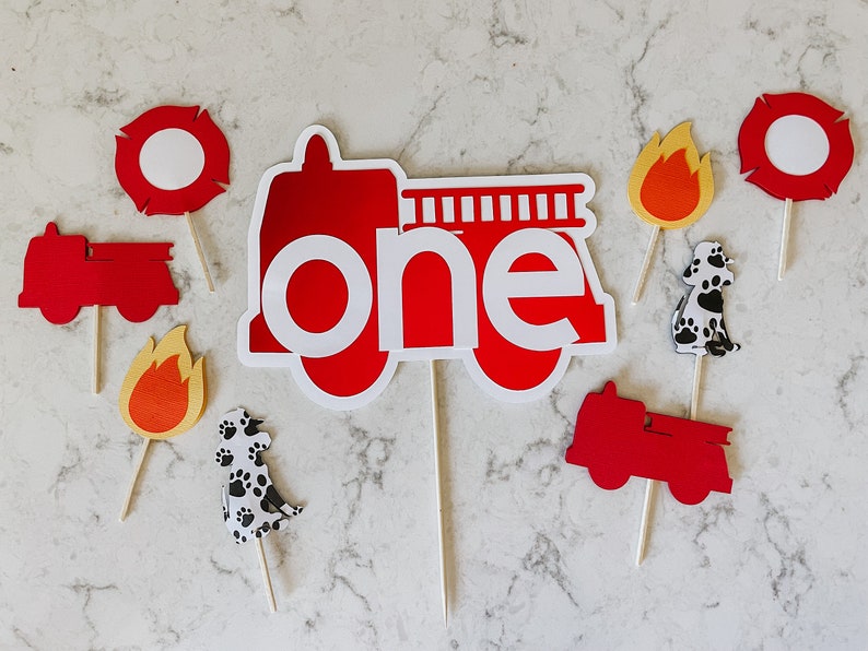 Fire Fireman Firefighter Themed Birthday Decorations - Etsy