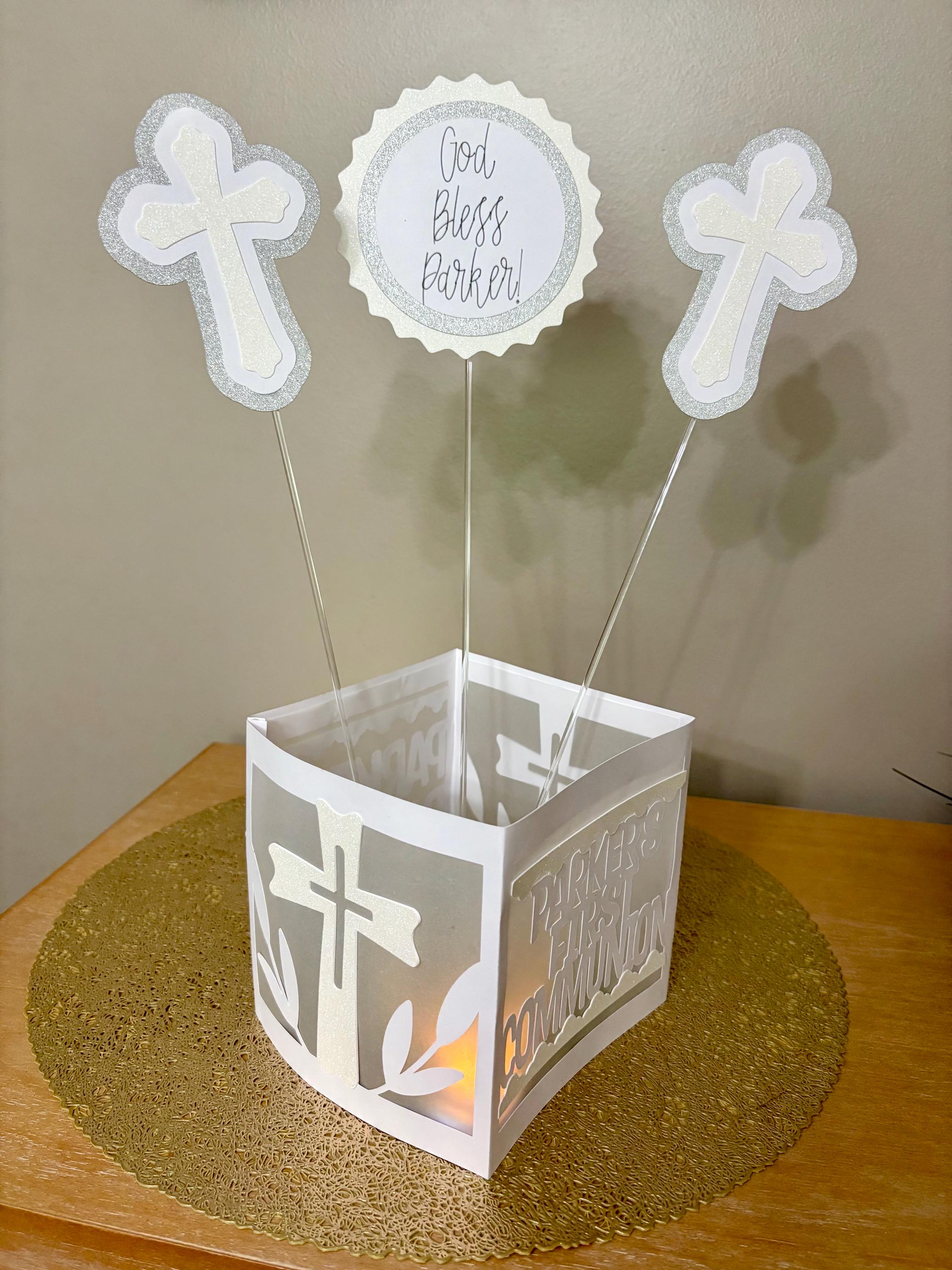 First Communion Table Decor, First Communion Table Decorations ...