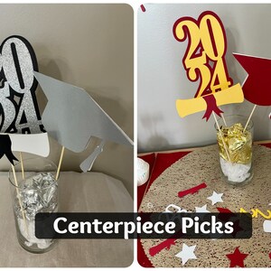 Graduation Table Decor, Coordinating Package - Customizable Graduation ...