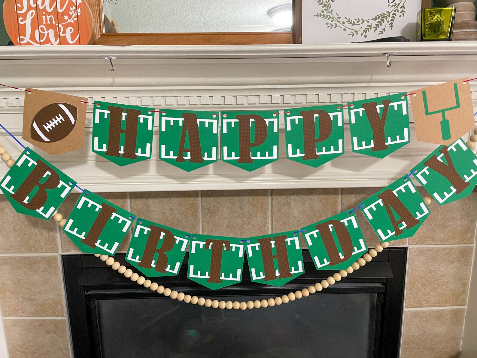 Football Themed Birthday Decorations First Birthday Decor Pack - Etsy