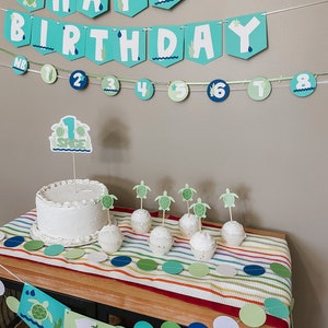 Ocean, Sea Turtle, Marine Animal, Water Themed Birthday Decorations ...