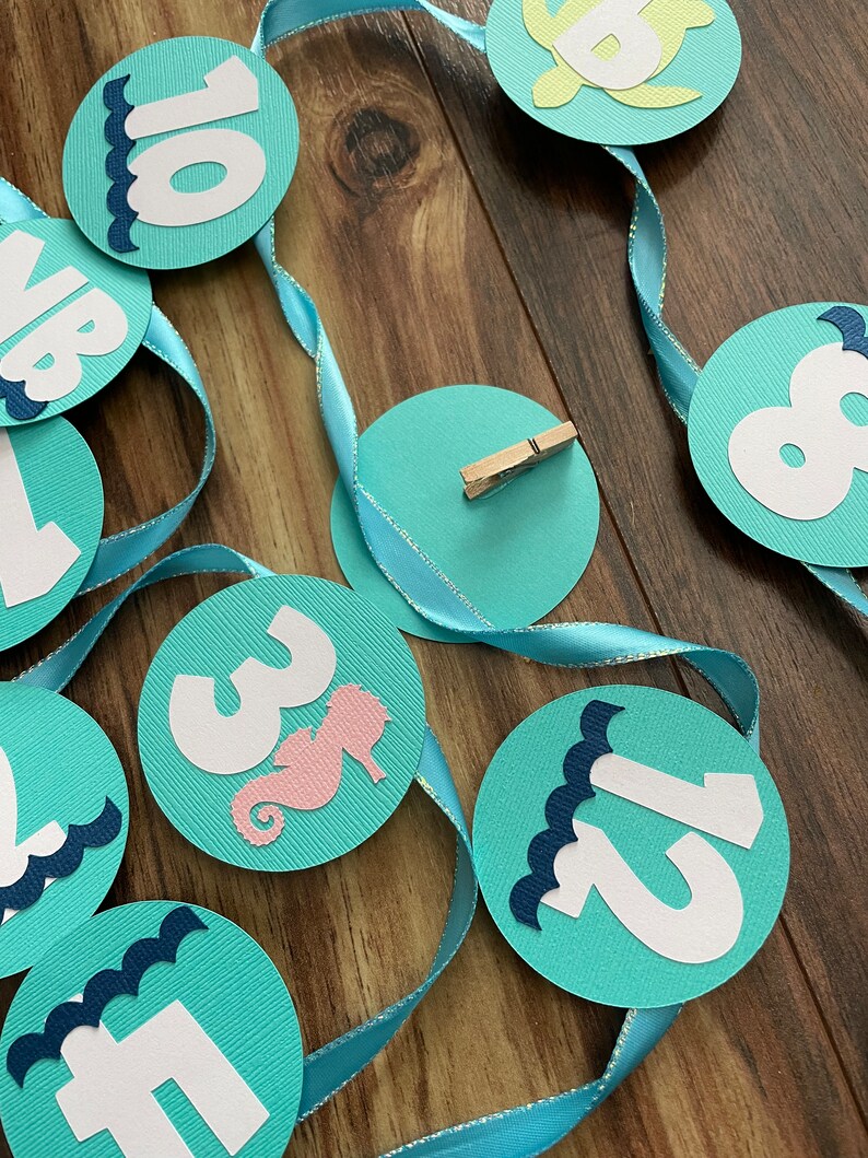 Ocean Themed Month Photo Banner, Underwater Themed Photo Banner for ...