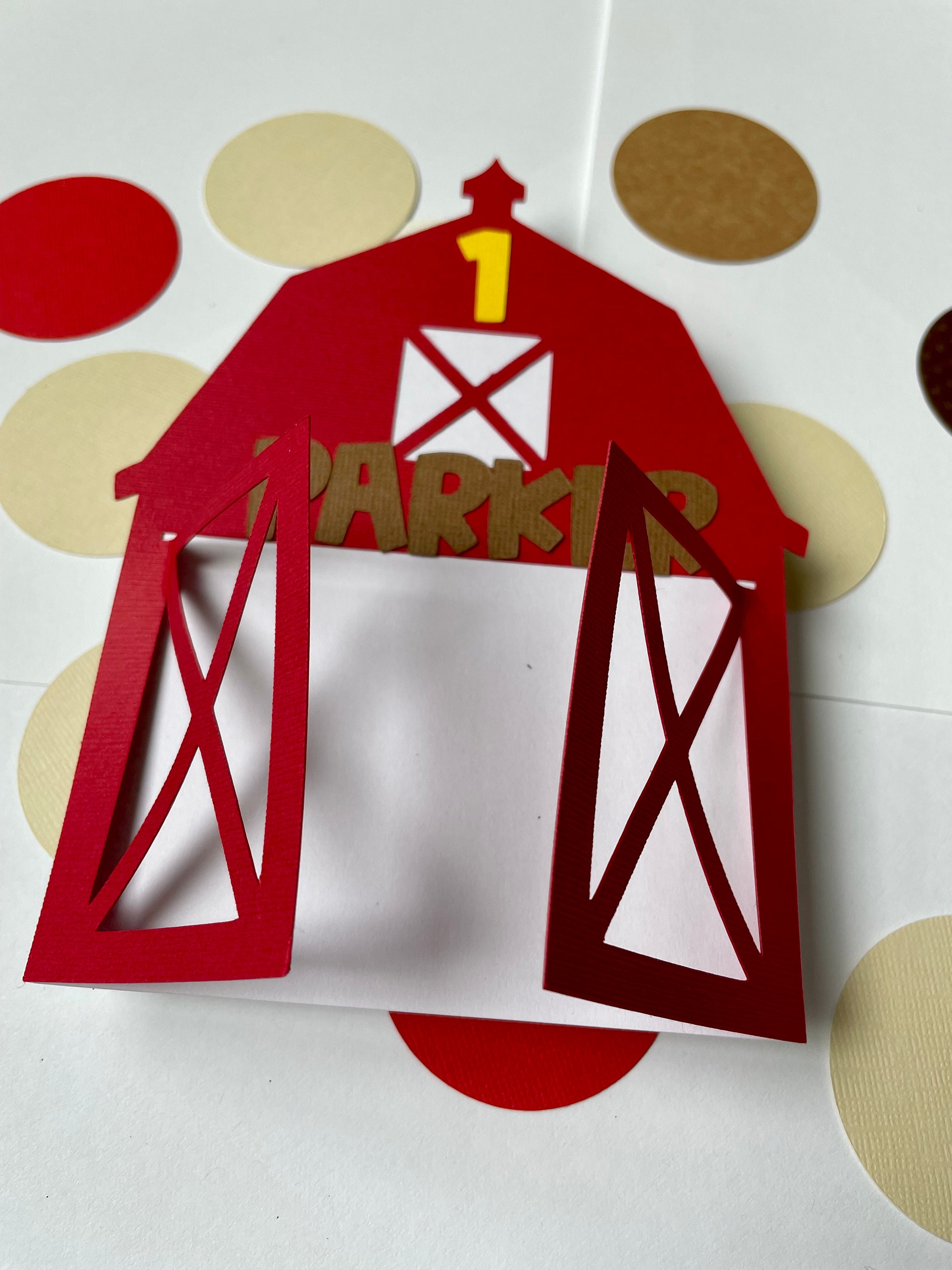 Farm Theme Birthday Invitations, Barn Theme Invitations, Farm Barn ...