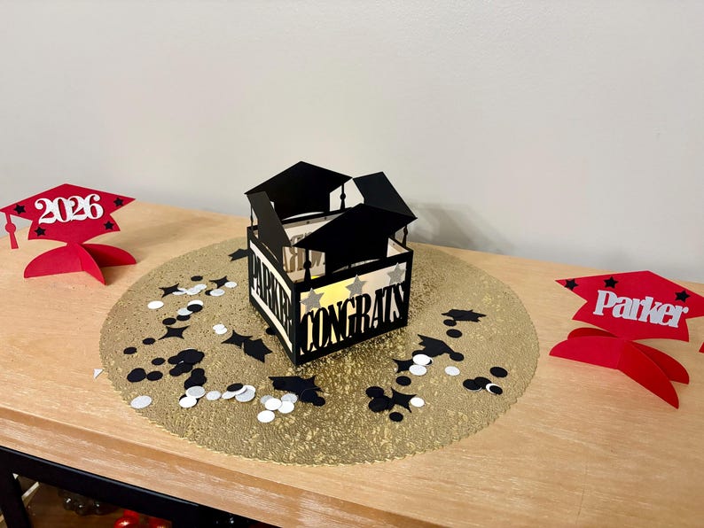 Graduation Table Decor, Graduation Party Table Decorations ...
