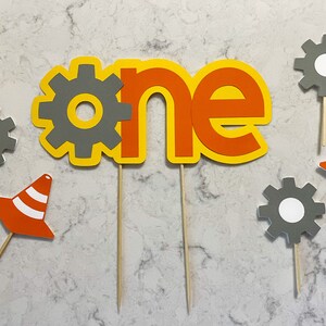 Construction Birthday Decorations, First Birthday Decor Pack, Diggin ...