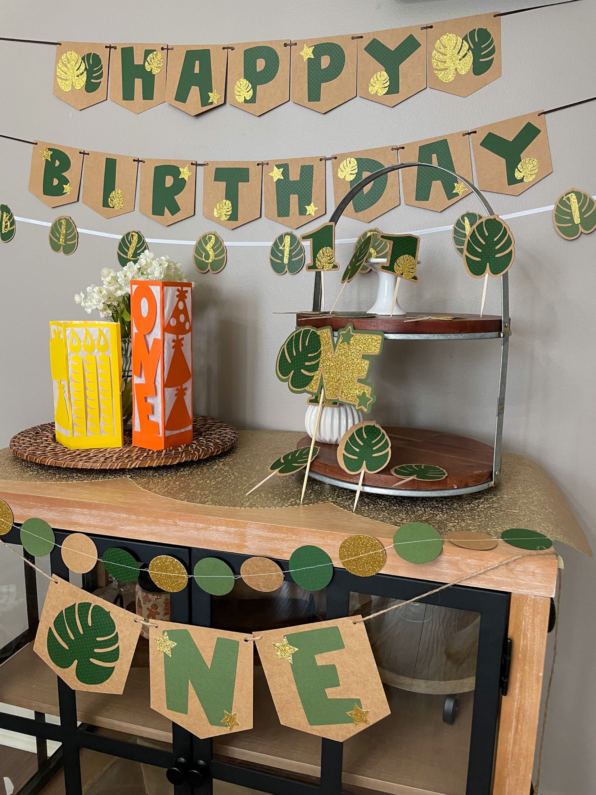 Wild One Themed Birthday Decorations, Wild One First Birthday Party ...