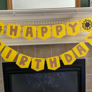 Sunflower Themed Birthday Decorations, Sunflower First Birthday ...