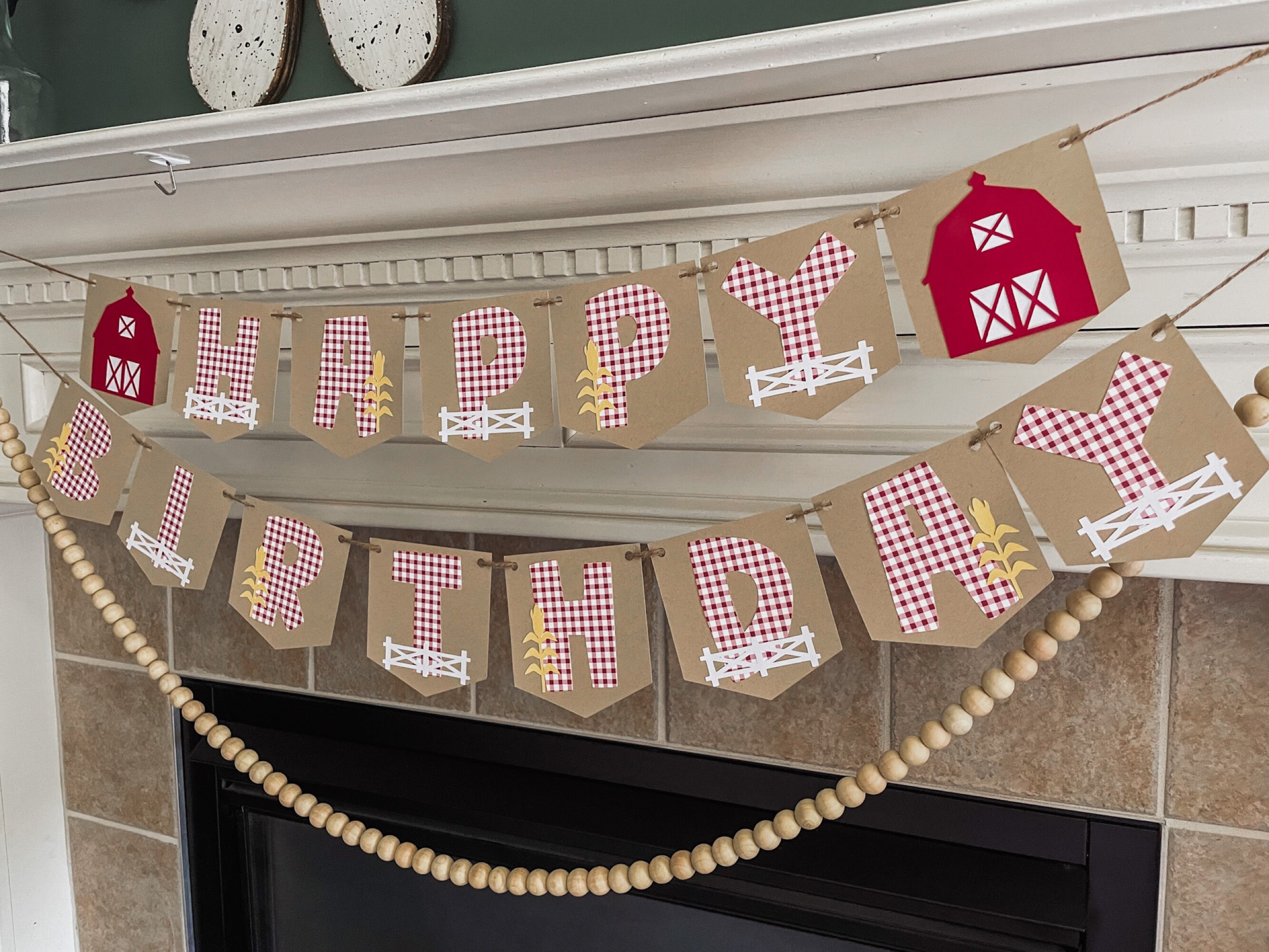 Farm Themed Birthday Decorations, Farm First Birthday, Farm Birthday ...