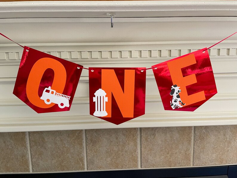 Fire Fireman Firefighter Themed Birthday Decorations - Etsy