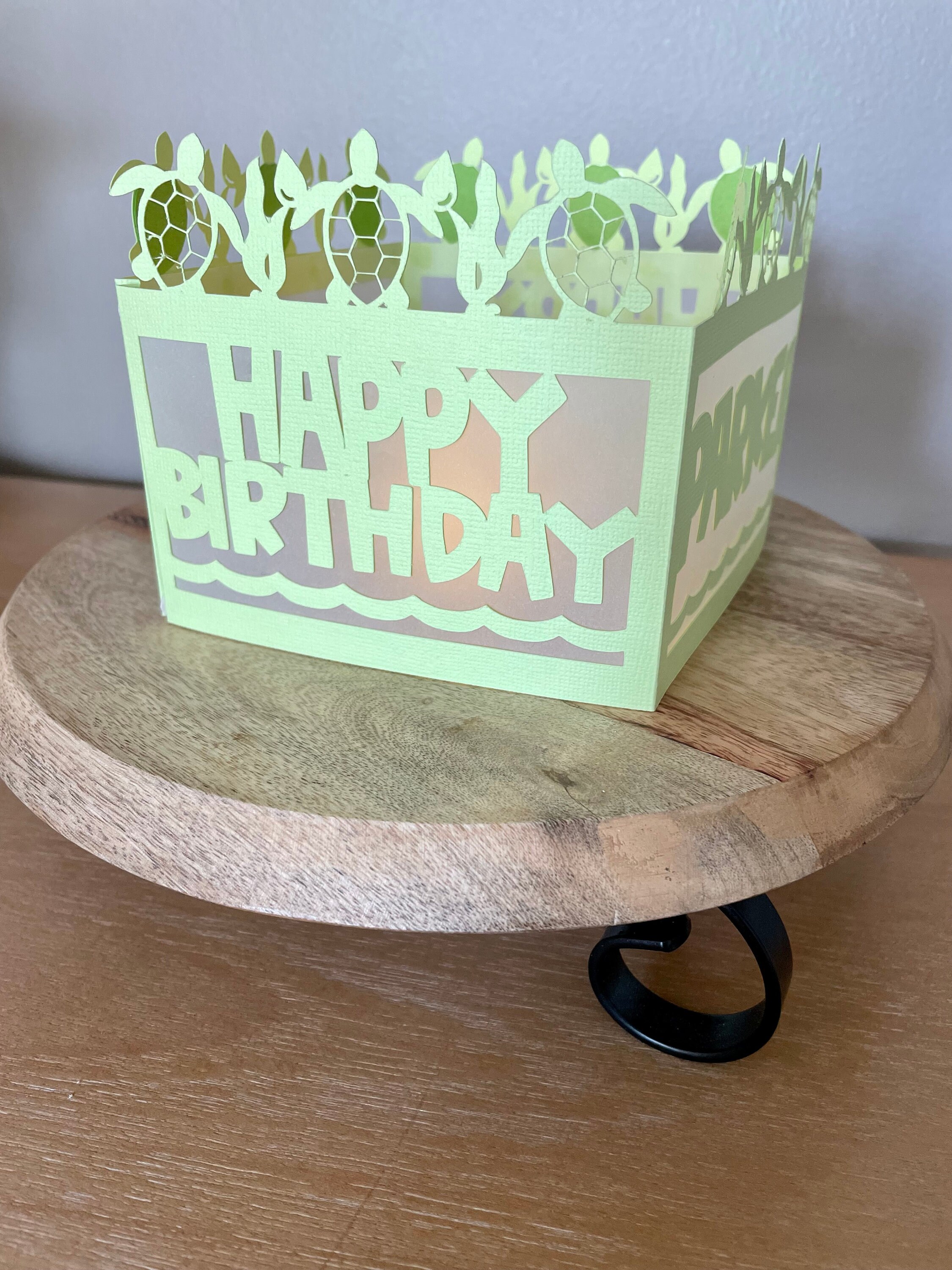 Sea Turtle Birthday Table Centerpiece, Sea Turtle Birthday Table ...