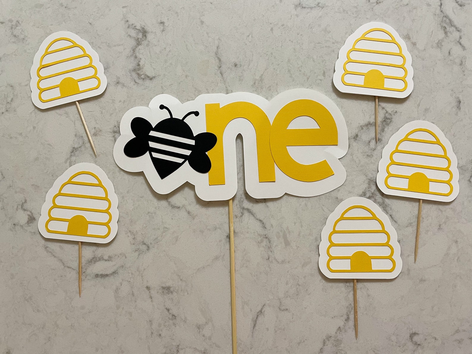Bumble Bee Themed Birthday Decorations First Birthday - Etsy