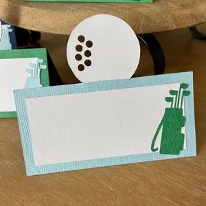 Golf Themed Food Labels, Place Cards, Golf Menu Tent Cards, Golf Theme ...