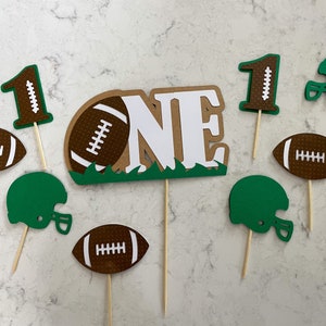Football Themed Birthday Decorations, Football First Birthday, Football ...