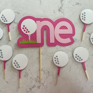Golf Themed Girl Golf Birthday, Pink Golf Birthday Decorations, Golf ...