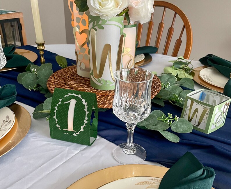 Customizable Personalized Centerpiece Lighted Centerpiece - Etsy