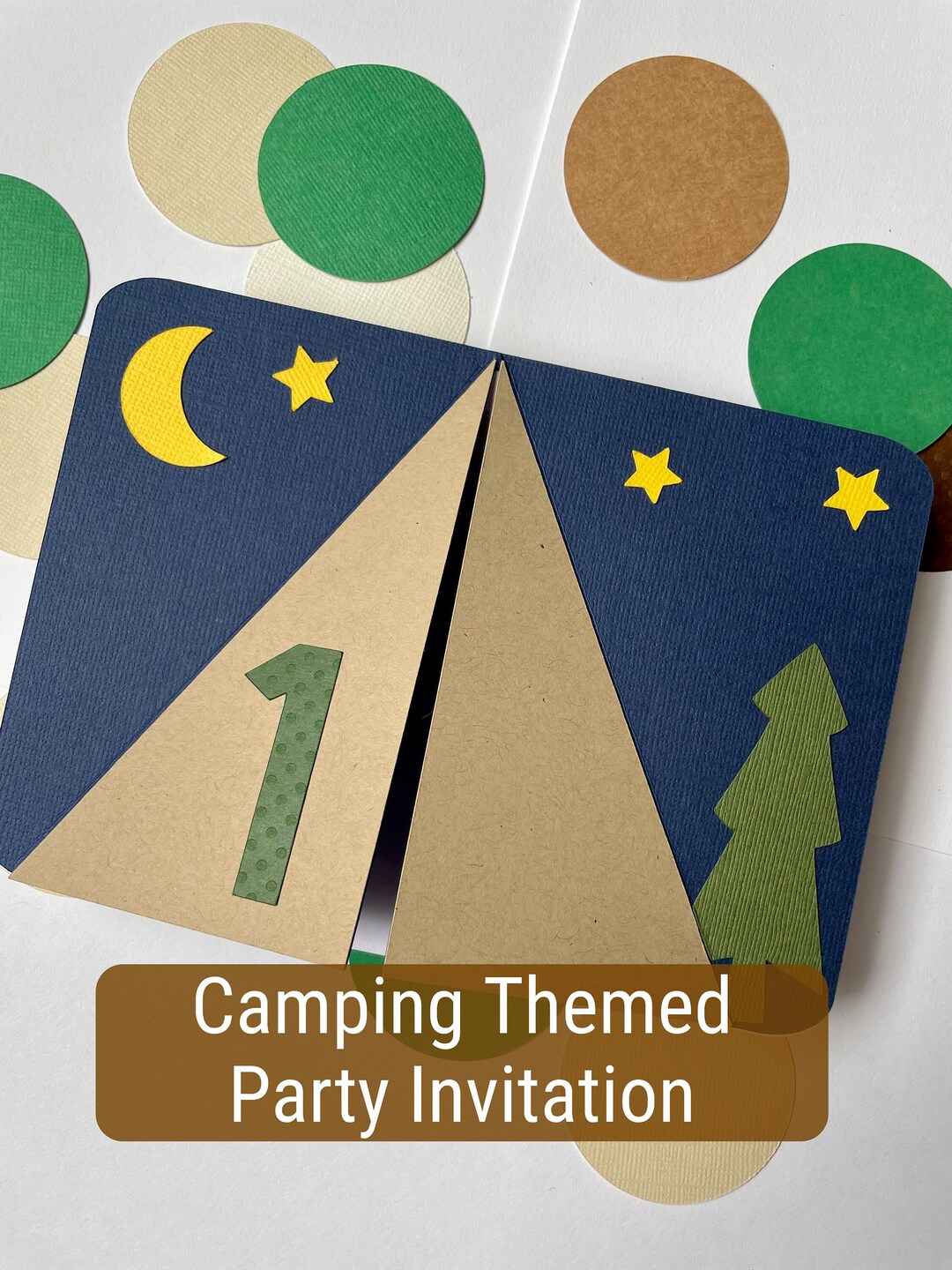 Tent, Camping Invitations, Camping, Tent Theme Birthday Invitations ...