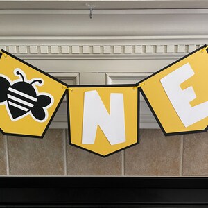 Bumble Bee Themed Birthday Decorations First Birthday - Etsy