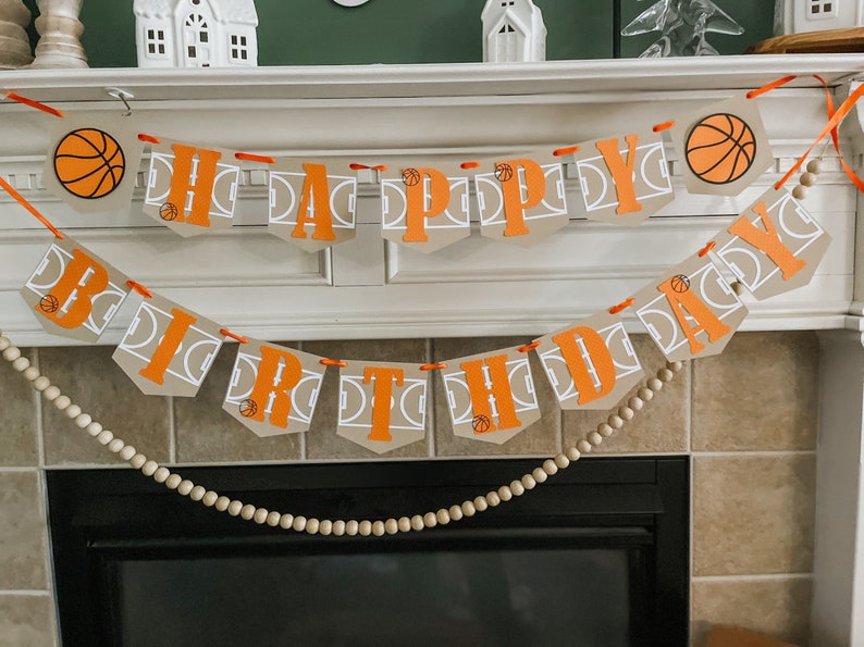 Basketball Themed Birthday Decorations, Rookie First Year First ...