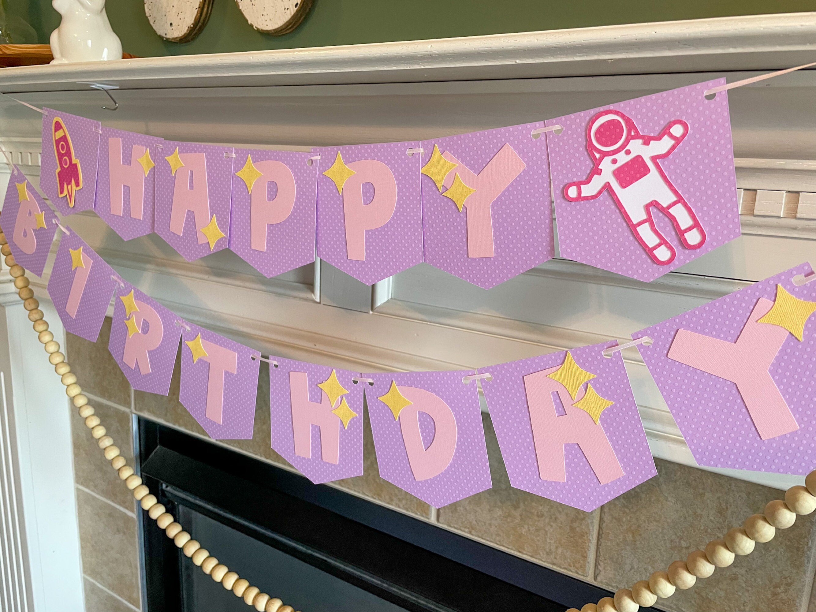 Girl Space Themed Birthday Decorations First Birthday - Etsy