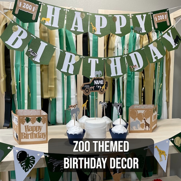 Zoo Themed Birthday - Etsy