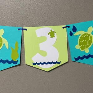 Ocean, Sea Turtle, Marine Animal, Water Themed Birthday Decorations ...