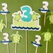 Ocean, Sea Turtle, Marine Animal, Water Themed Birthday Decorations ...