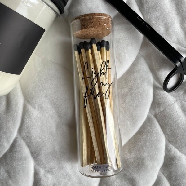 Decorative Matches in a Jar - Etsy