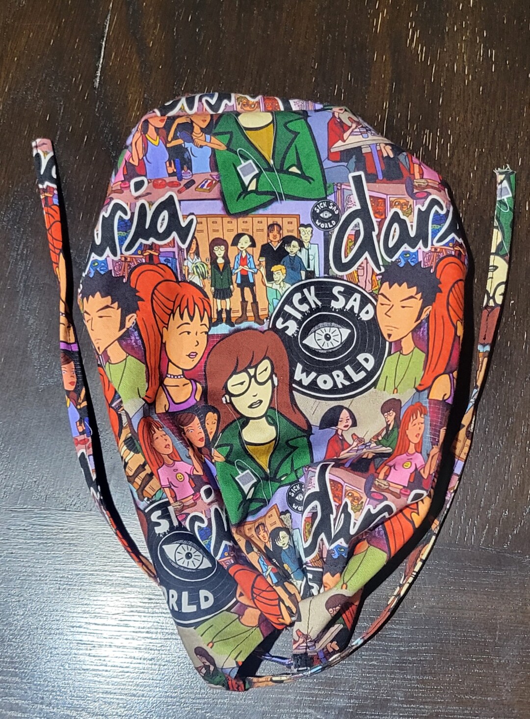 MTV Daria Scrubhat - Etsy
