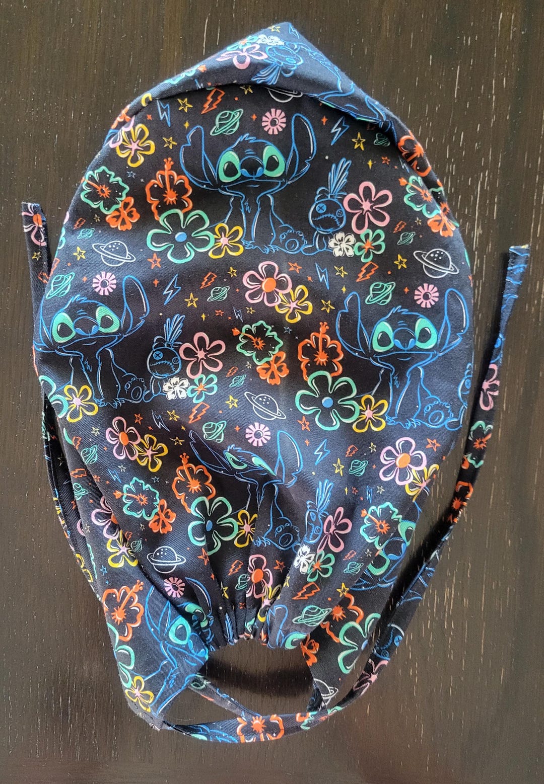 Neon Stitch Scrubhat - Etsy