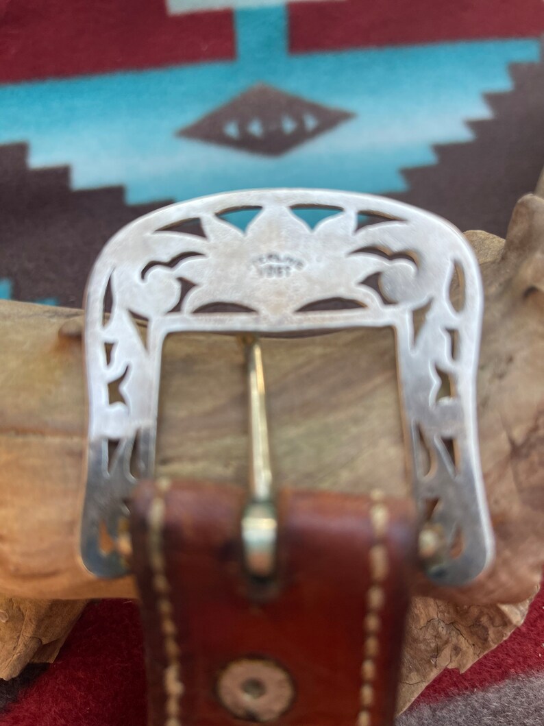 Vintage *rare* VOGT 3 Piece Buckle Set - Etsy