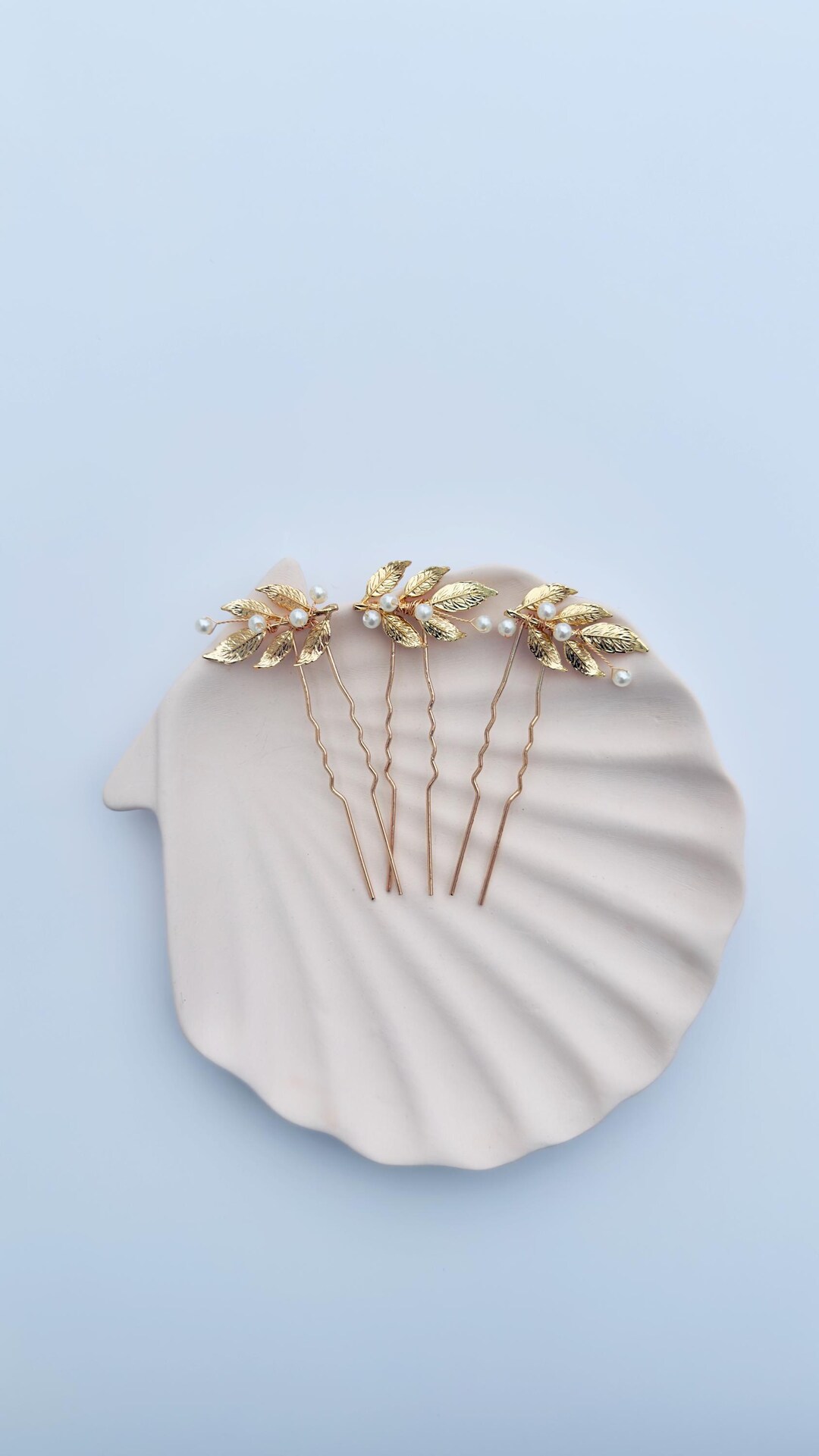 Gold Silver Hairpins Minimalist, Leaf Hairpins, Gold Branch Hairpin ...