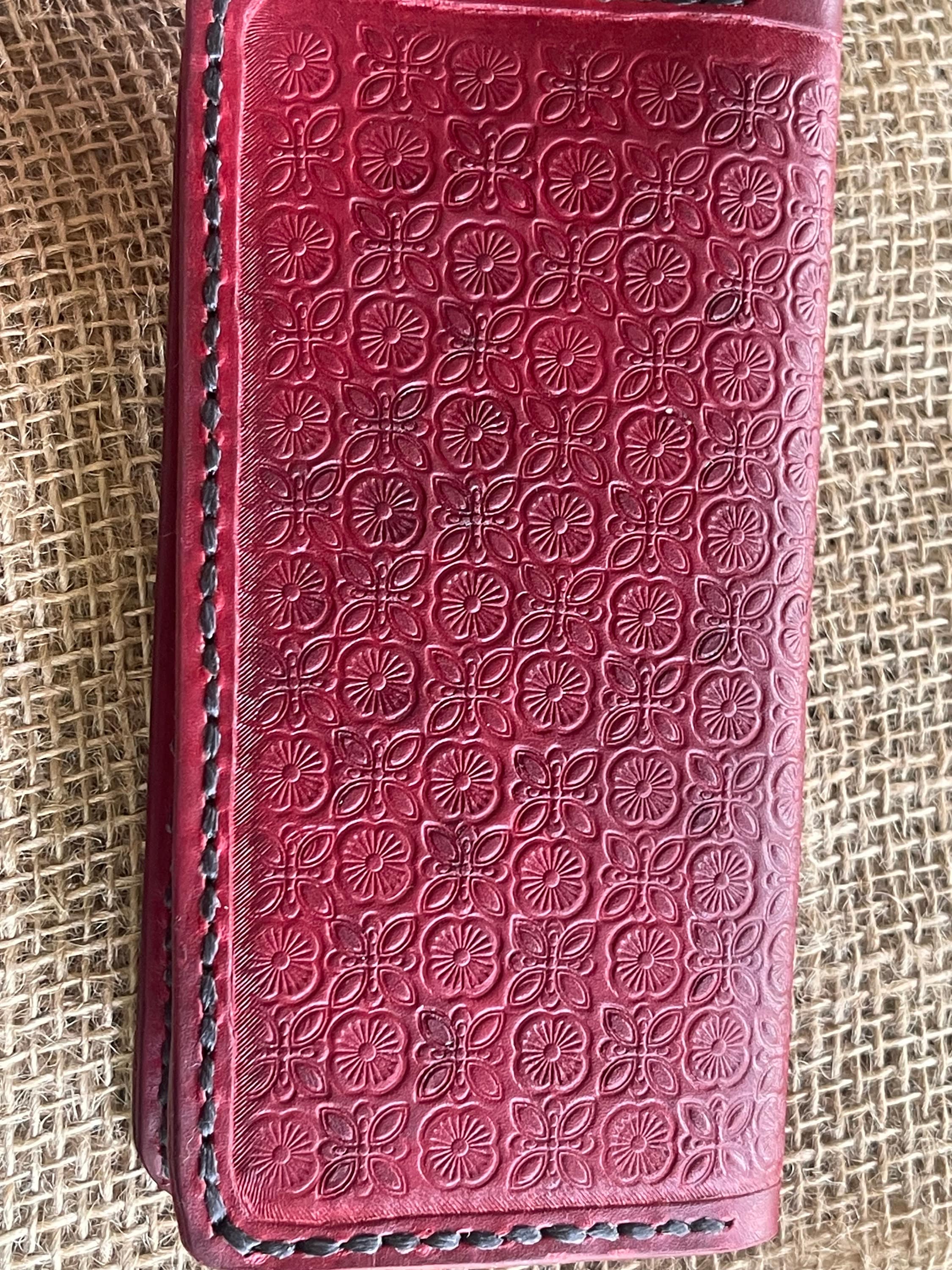 Leather Checkbook/receipt Wallet, Minimalist Wallet, Checkbook Cover ...