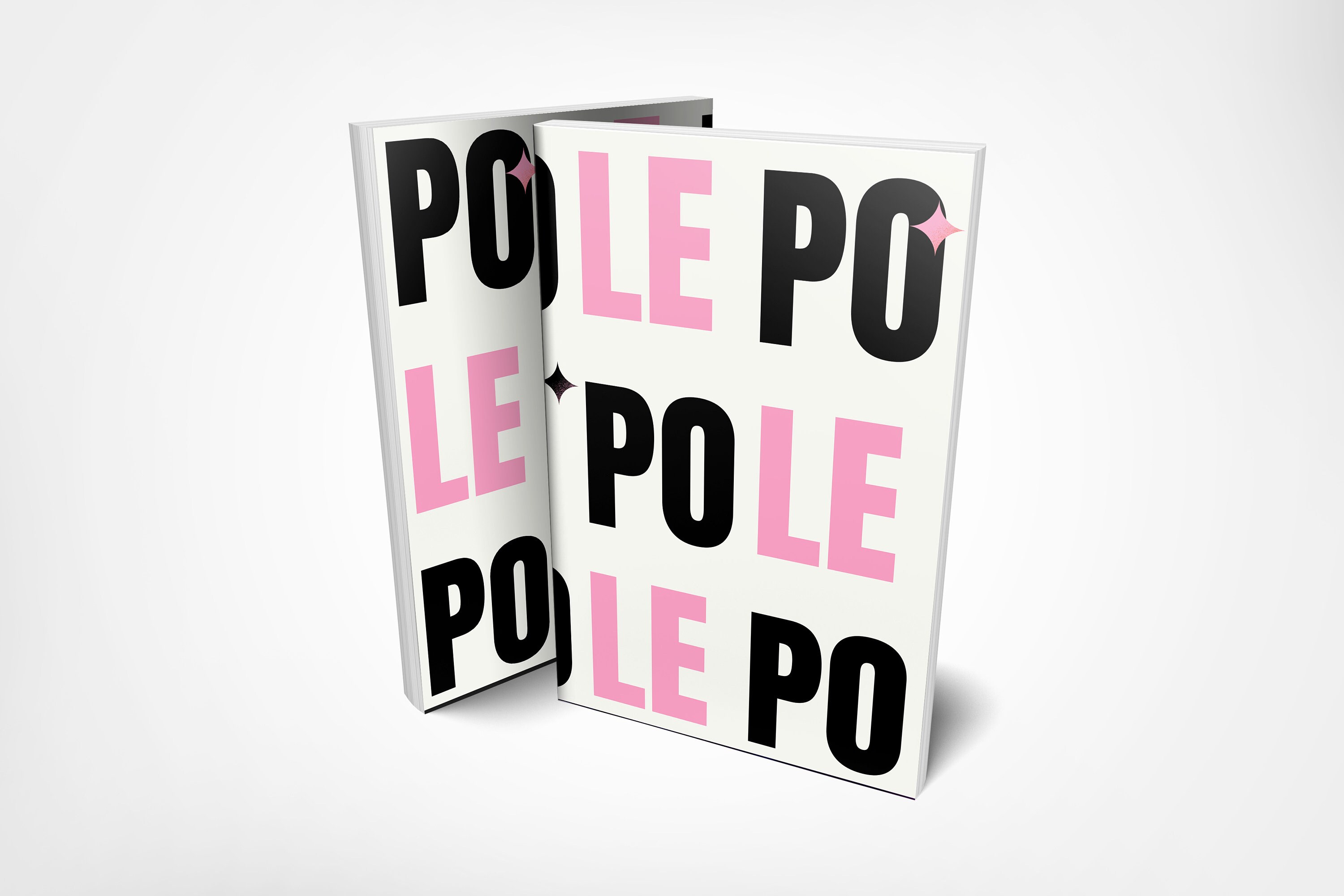 Pole Dance Notebook With Elegant Pink and Black Lettering - Etsy