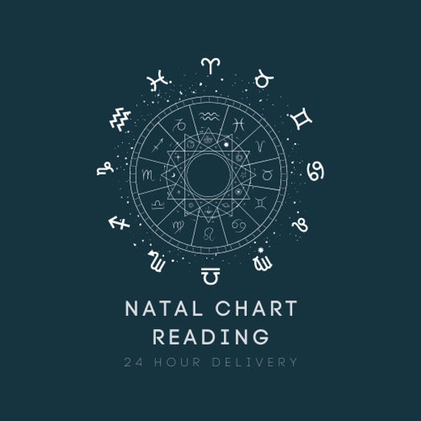 Natal Chart Reading - Etsy
