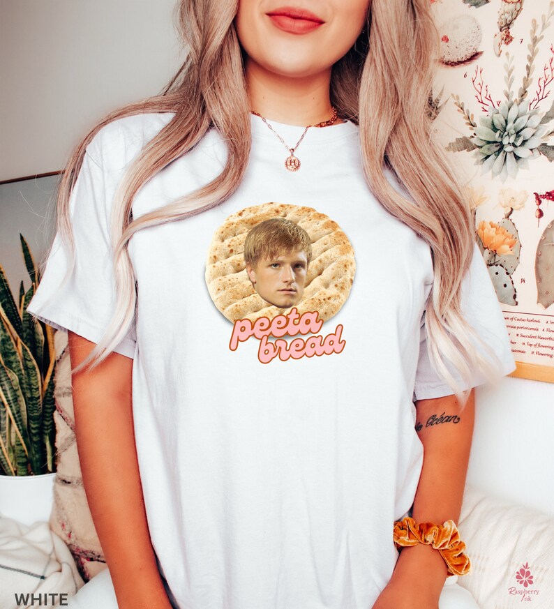 Peeta Bread Shirt, Peeta Mellark Bakery Tee, the Hunger Games ...