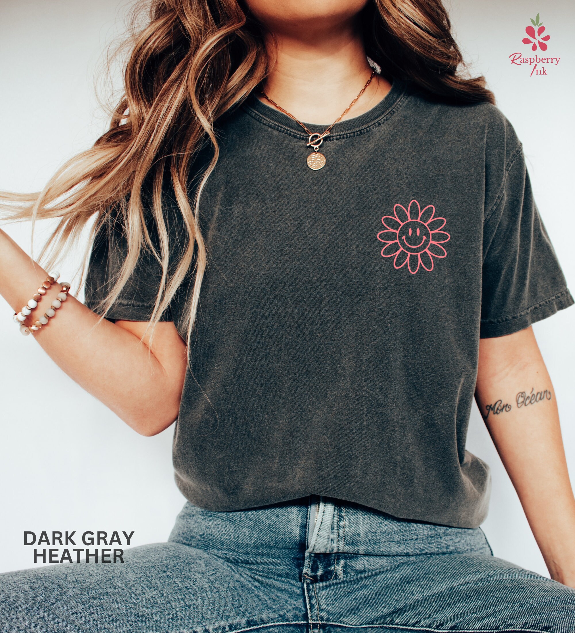 Choose Happy Shirt, Happy Shirt, Quote Shirt, Positivity Shirt, Smiley ...