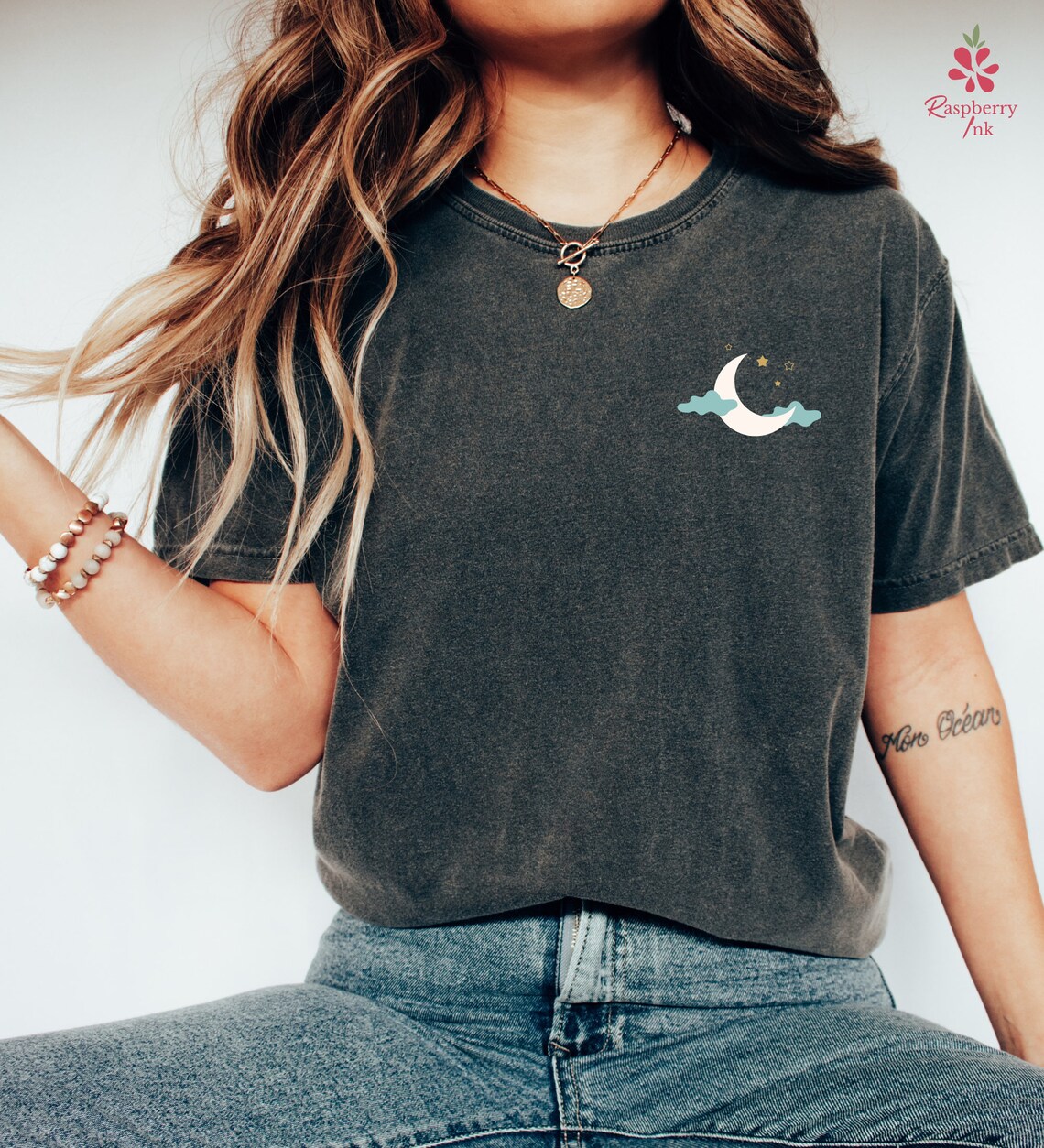 ATLA Cartoon Tee With Funny Quote Moon Tee Back Graphic - Etsy