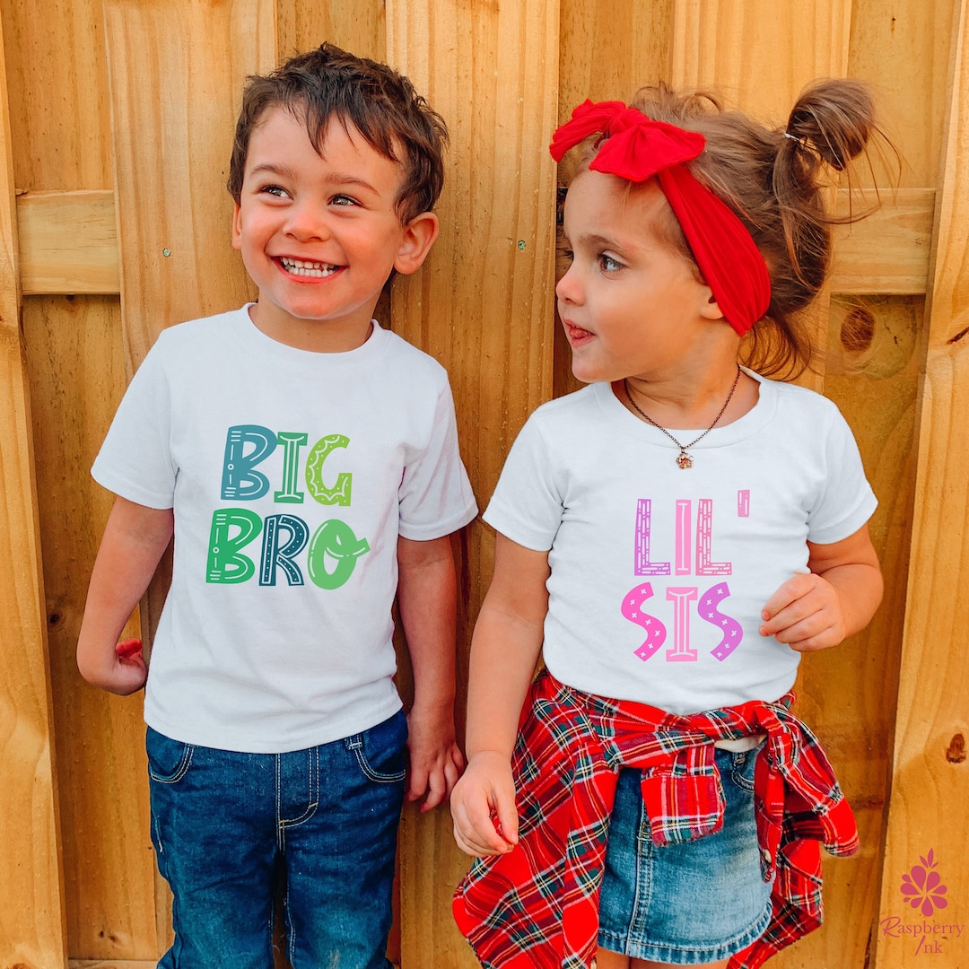 Sibling Matching Shirts, New Big Brother Tshirt, Cute Baby Announcement ...
