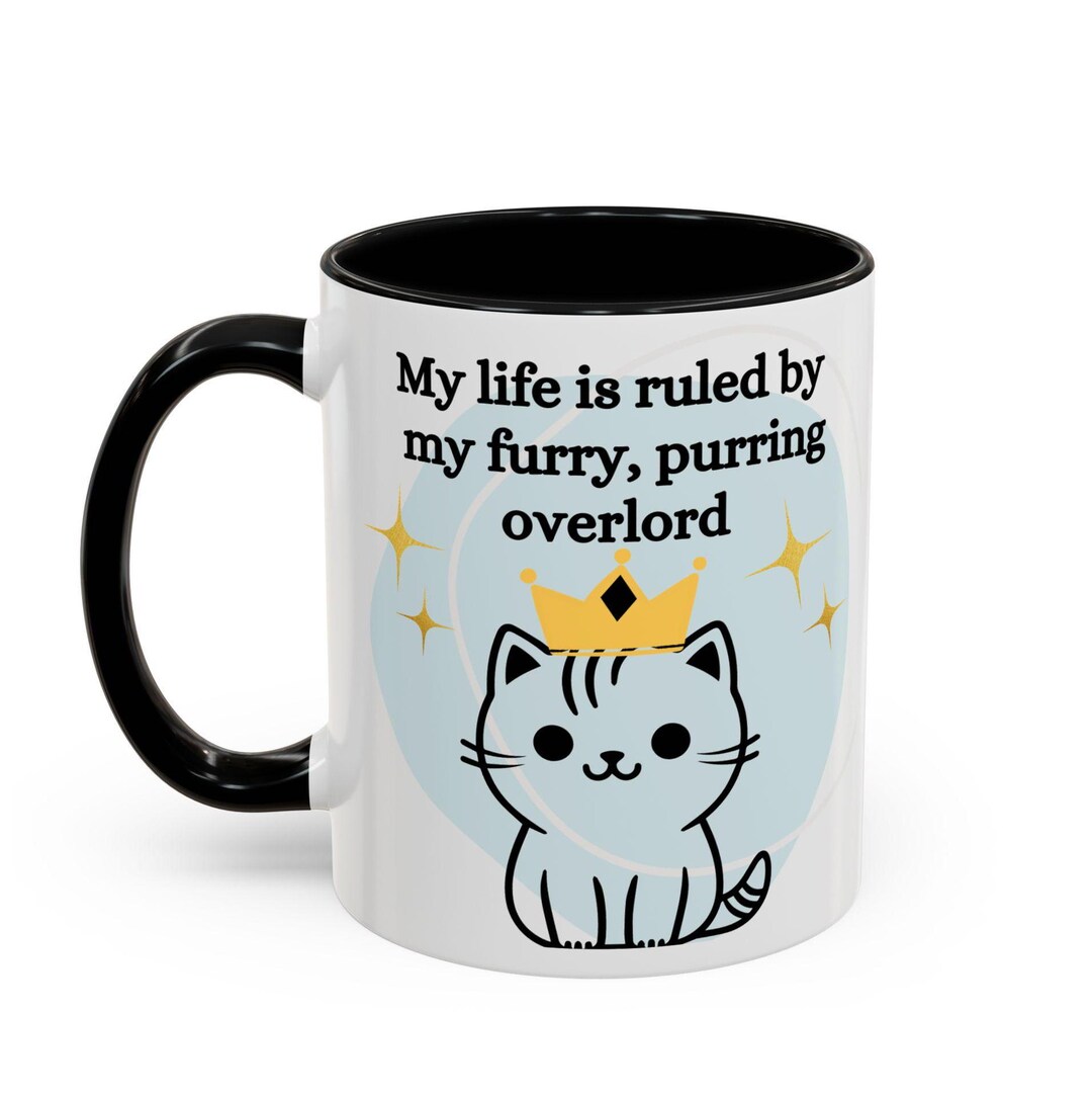 Furry Purring Overload Mug, Cat Lover Humor Mug, Funny Cat Mug, Cat Art ...