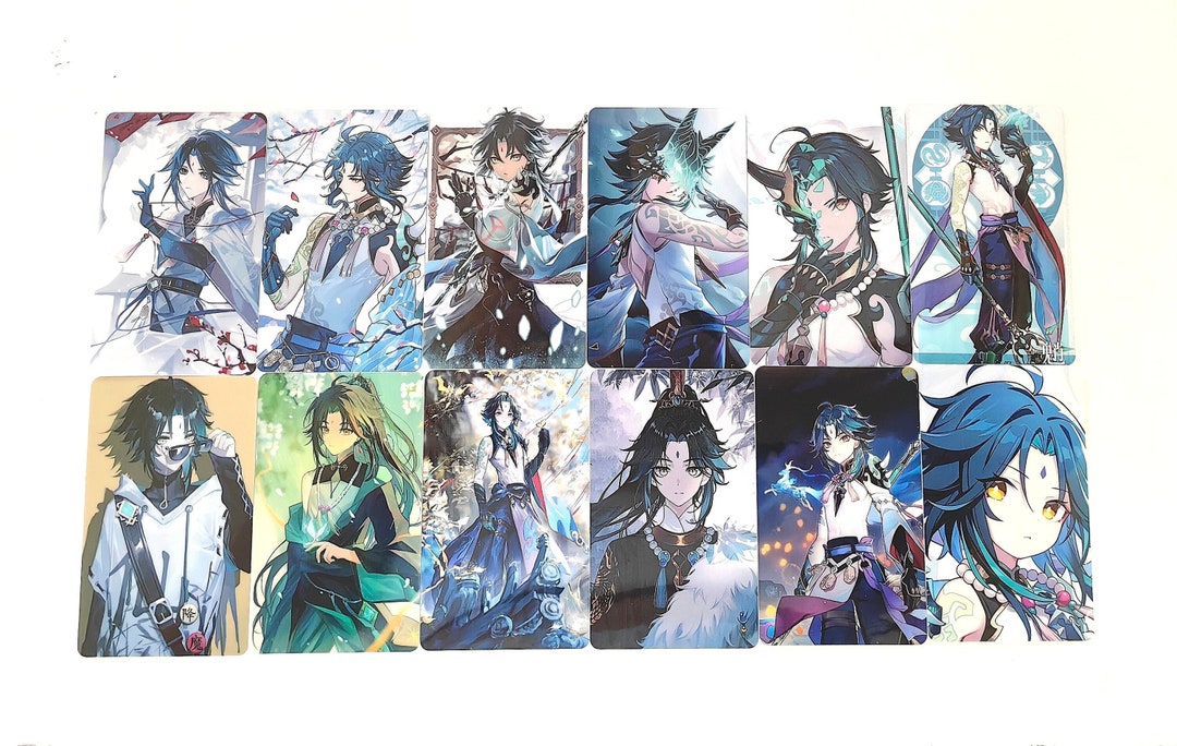 Genshi Impact Xiao Card Collection/glitter Photo Cards/stickers/holographic Card/polcos/trading ...