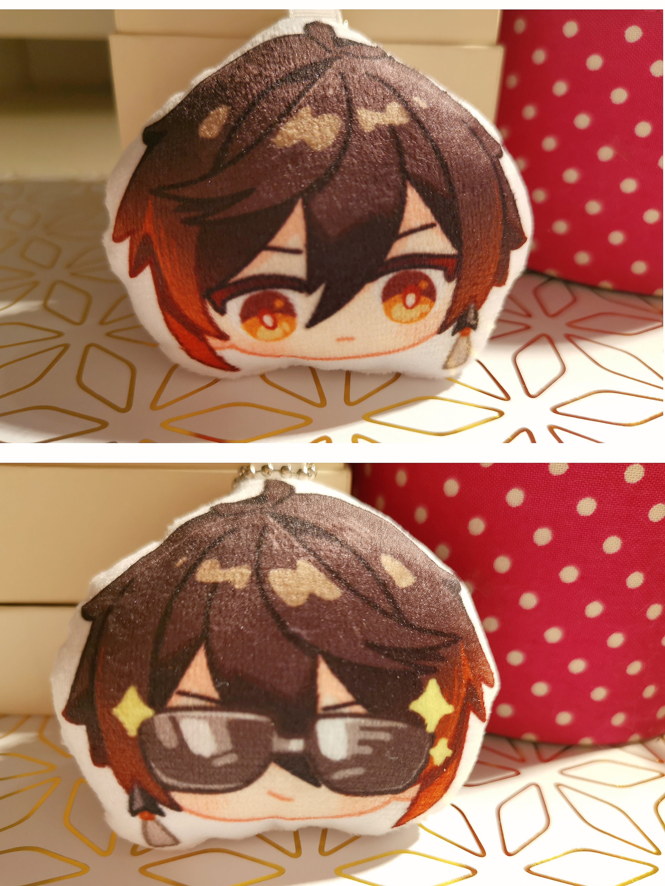 Genshin Impact Plushie Stuffy Plush Keychain Cute Kawaii Toy - Etsy ...