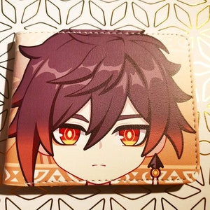 Genshin Impact Chibi Wallet/purse/cardholder Zhongli Klee Yae Miko ...