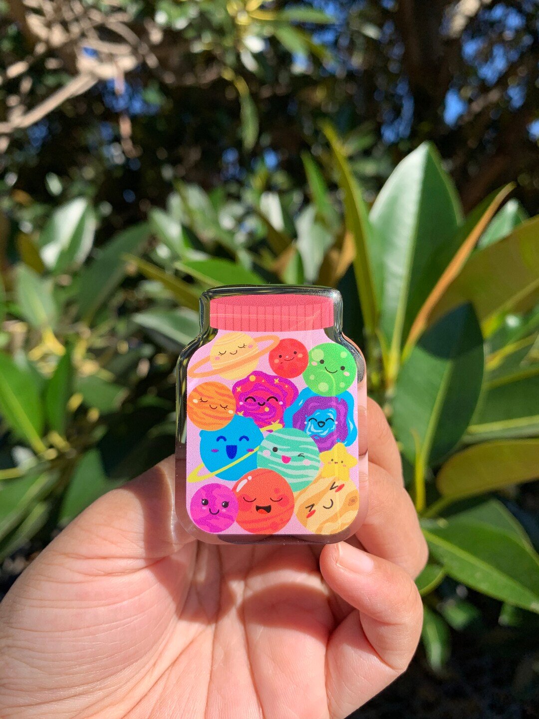 Universe in a Jar Pin Kawaii Space Cute Space Art NASA - Etsy