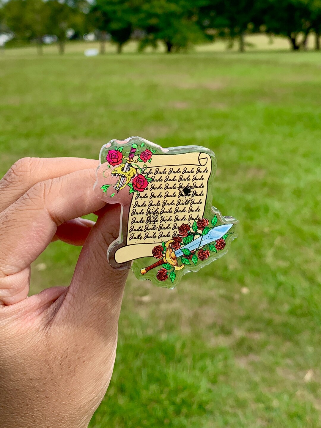 Cardan's Letters Pin | the Cruel Prince | Jude Duarte | Holly Black - Etsy