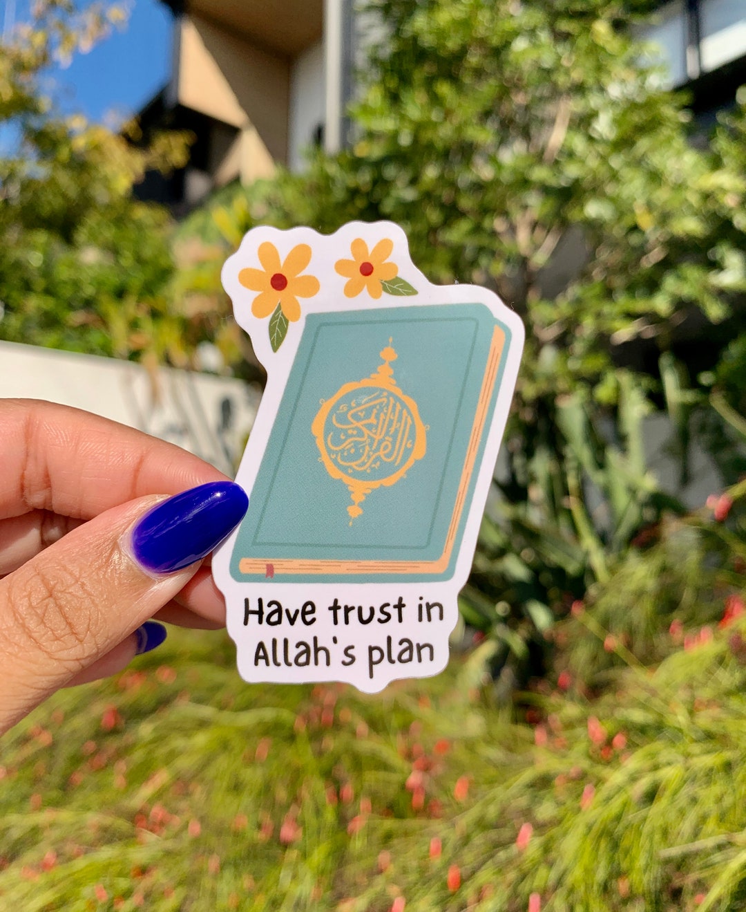 Trust Allah Vinyl Sticker | Islamic | Muslim | Eid & Ramadan - Etsy