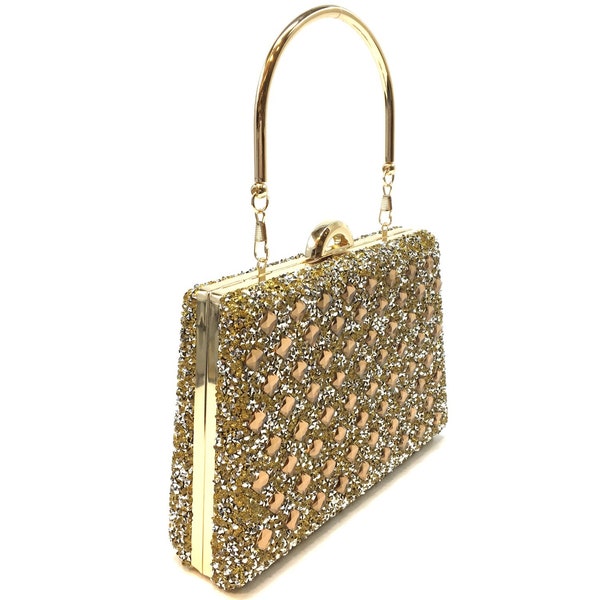 Gold Wedding Handbag - Etsy