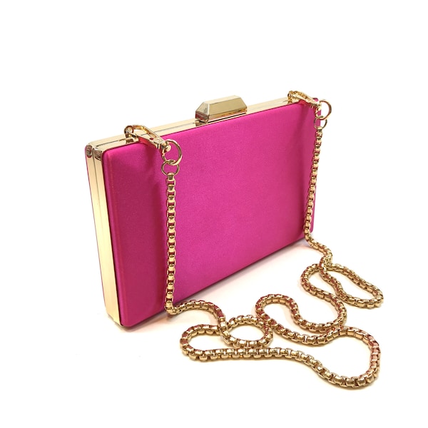 Fuchsia Clutch - Etsy