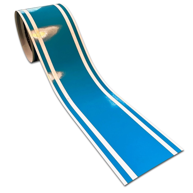 3x72 Vinyl Racing Stripes Car Side Stripe Decal Pair Custom Color ...