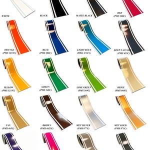 3"x72" Vinyl Racing Stripe Decal - Etsy